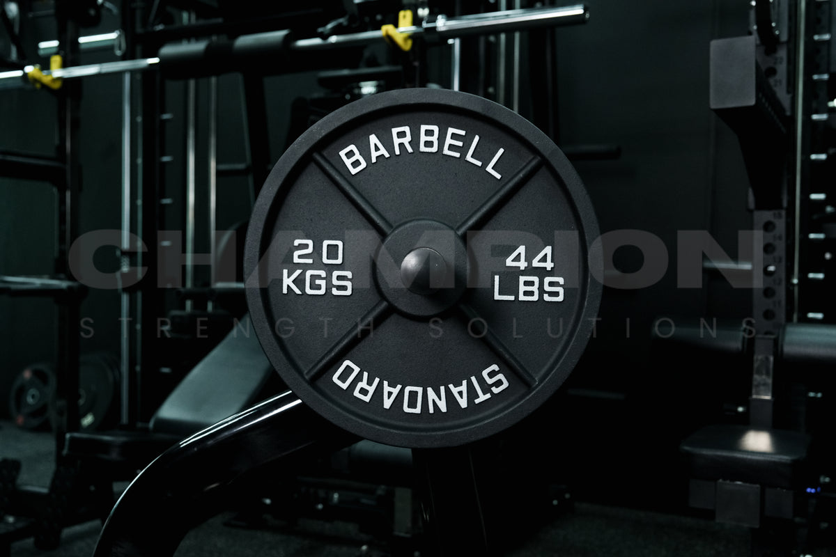 Olympic Cast Iron Plates – Champion Strength Solutions